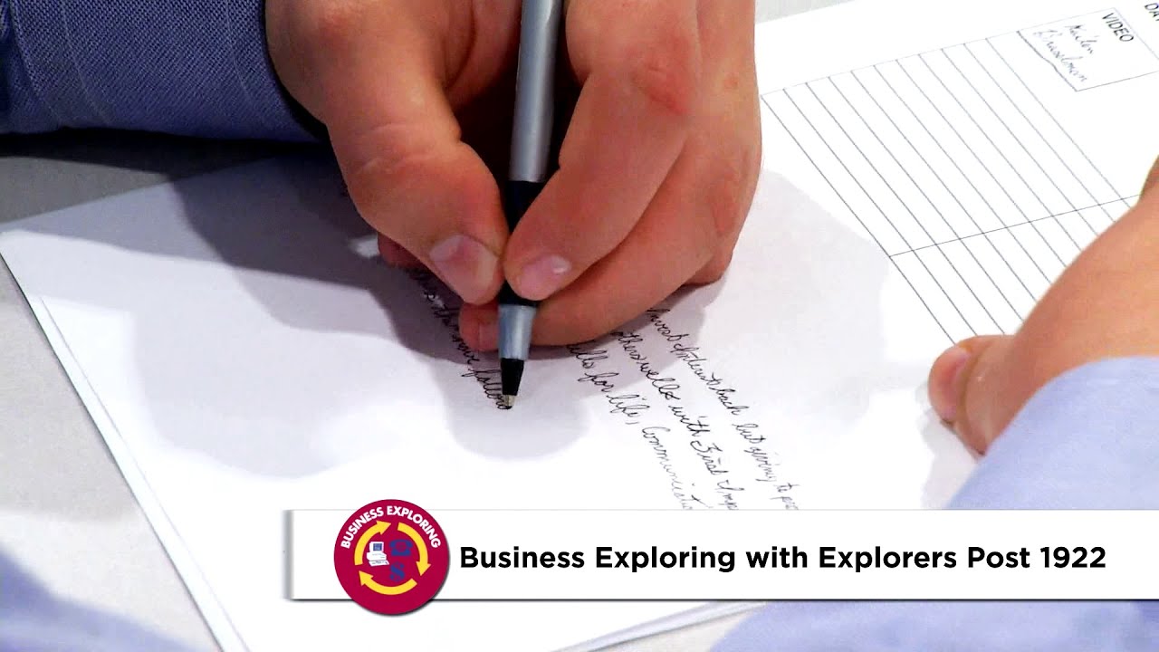 Exploring Business with Explorer Post 1922 - YouTube