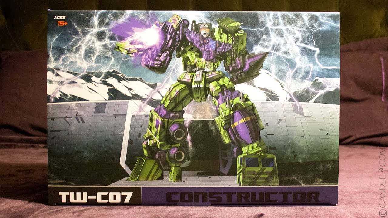 Unboxing Toyworld Constructor (aka Third Party Masterpiece Devastator ...