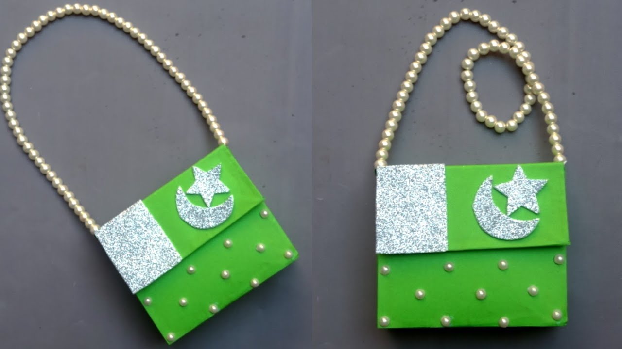 Independence day hand bags | 14 August hand bags | azadi day props DIY ...