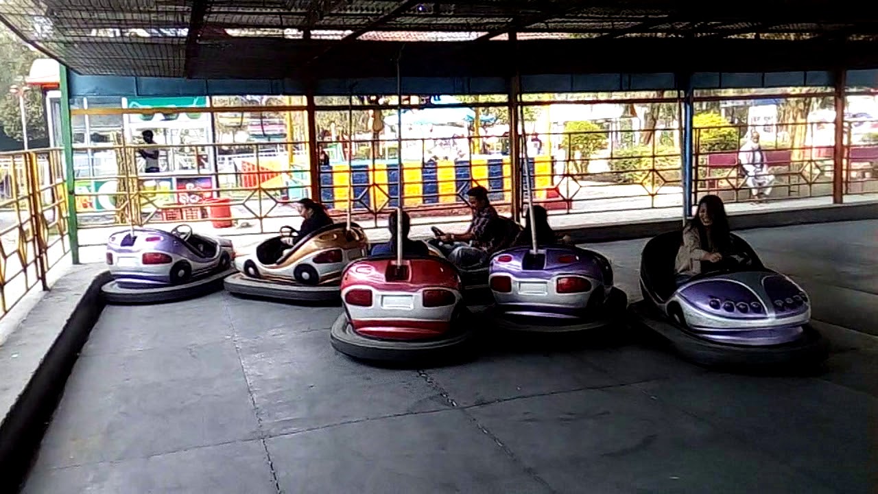 Electric Car Ride at fun park - YouTube