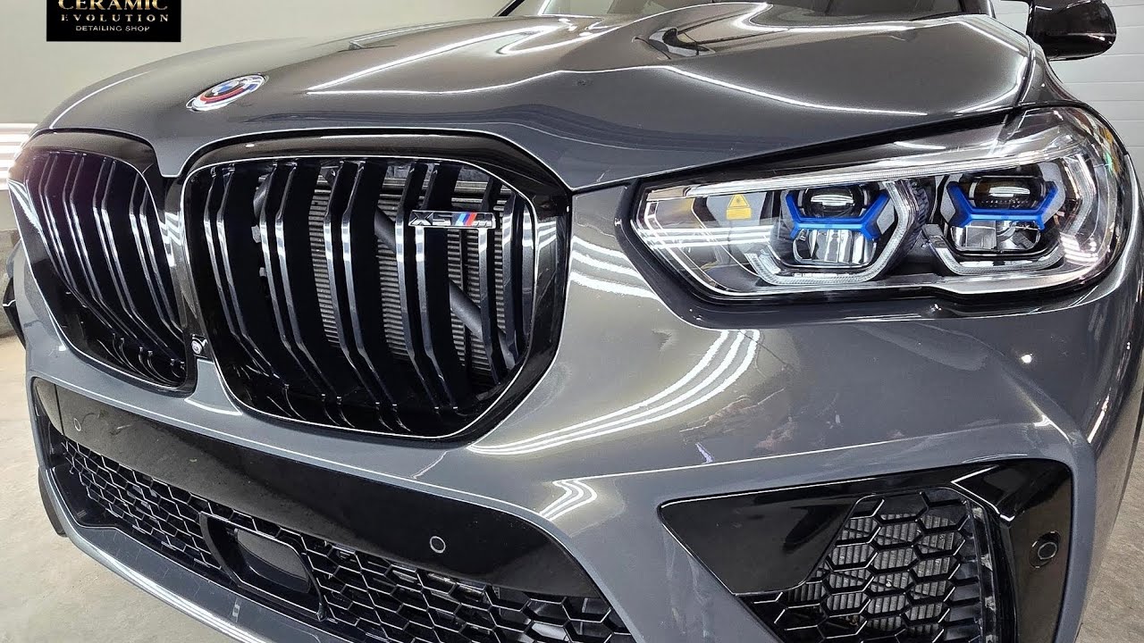 🔰BMW X5 Competition M-PACKAGE Full Body Wrap, Ceramic Package & Water ...