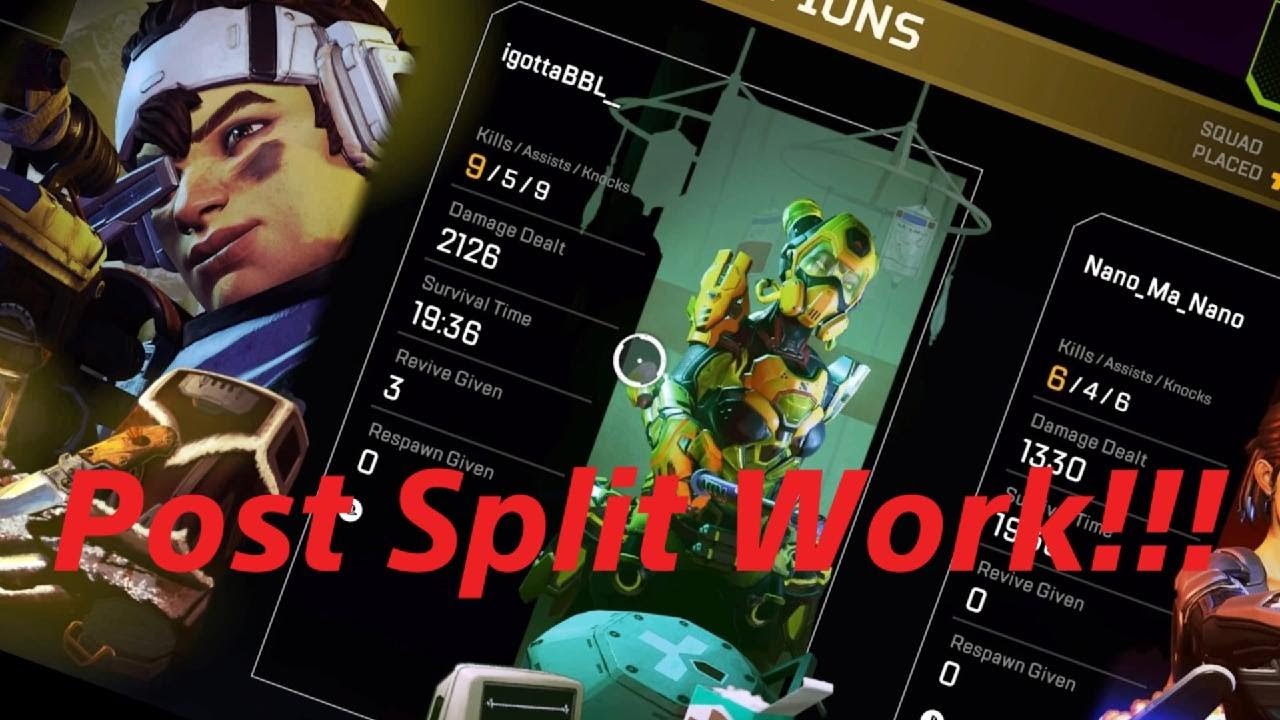 Apex Legends Post Split Ranked Gameplay! - YouTube