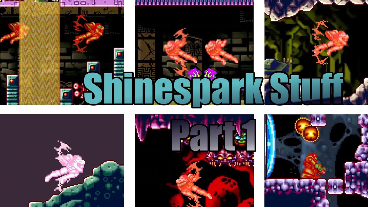 Some Shinespark compilation Part 1 | Metroid Zero Mission - YouTube