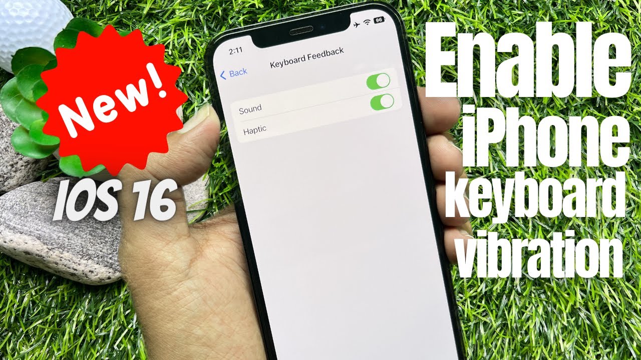 How to Enable the Haptic Keyboard in iOS 16 - YouTube