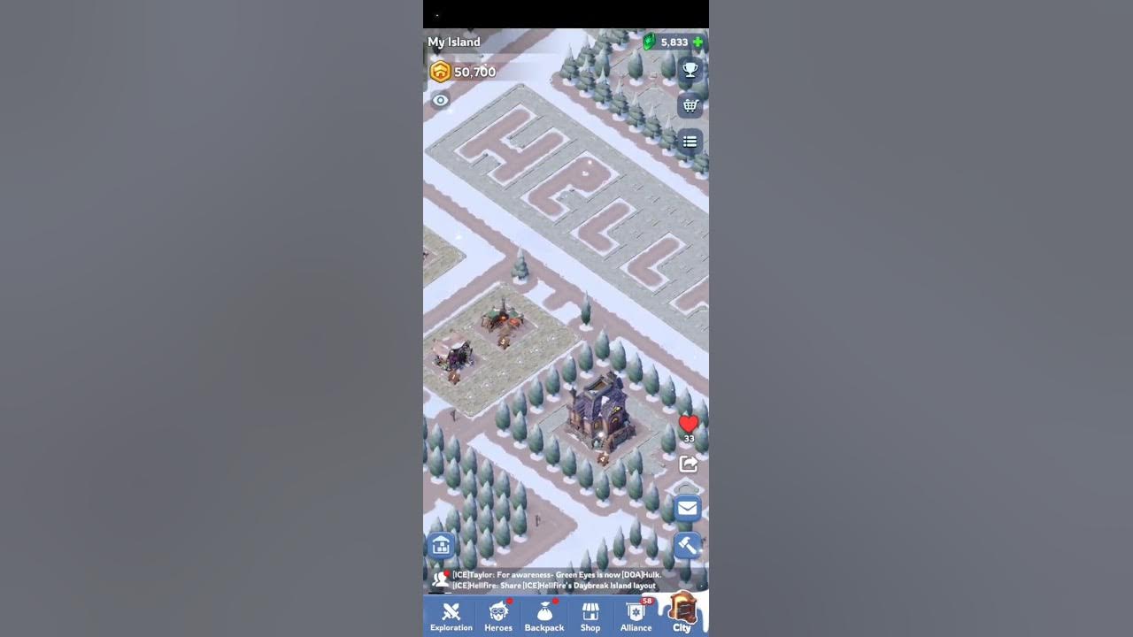 Daybreak island layout competition! #whiteoutsurvival #wosisland - YouTube