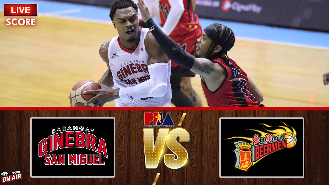 🔴 PBA LIVE SCORE: GINEBRA VS SAN MIGUEL | FREE ENDING l PBA GOVERNORS ...