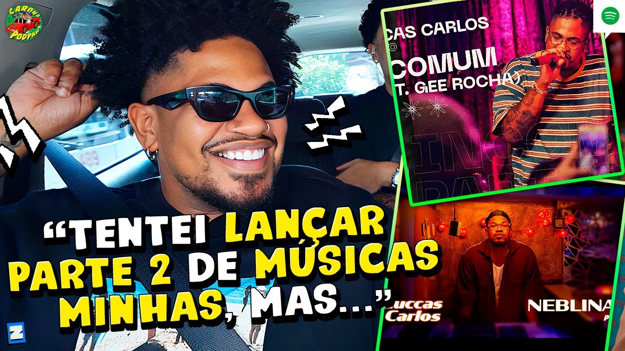 VIVÊNCIA de LUCCAS CARLOS e referências MUSICAIS - YouTube