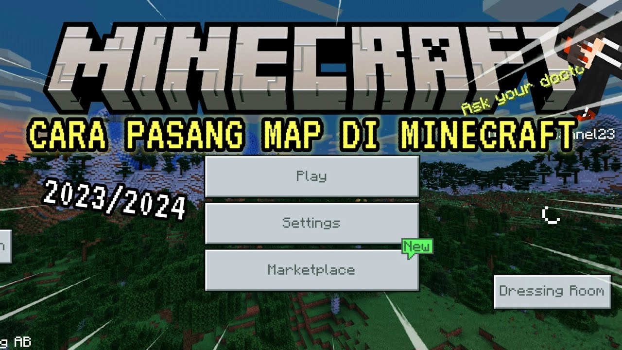 Terbaru!!! Cara Pasang Map Di Minecraft 100% Berhasil - YouTube