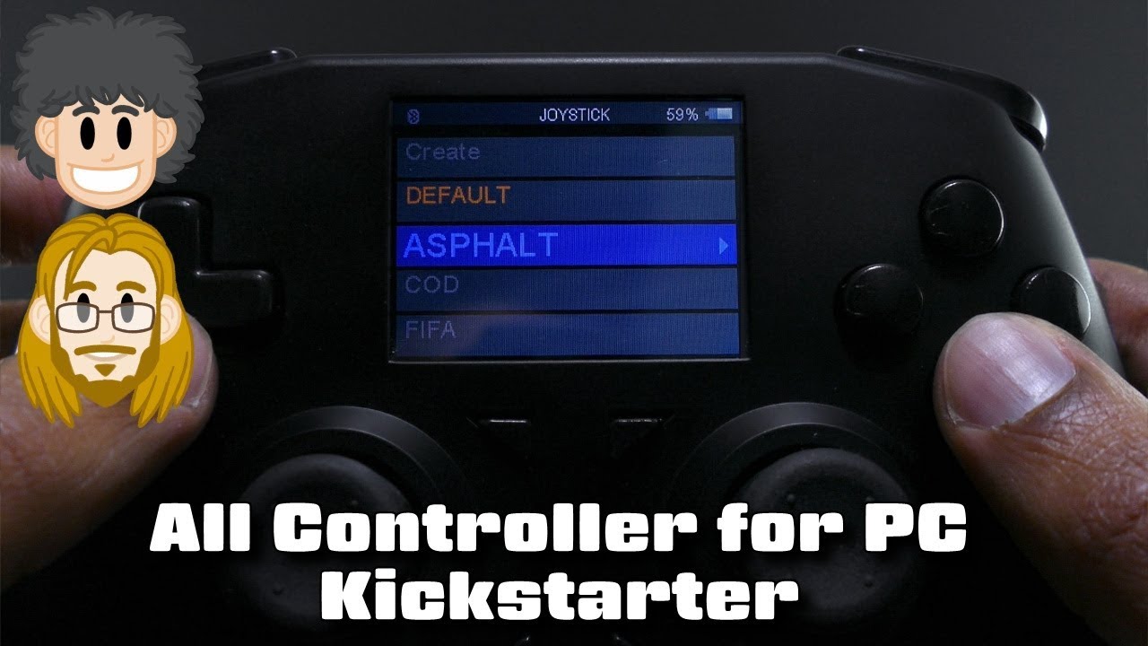 All Controller for PC Kickstarter - #CUPodcast - YouTube