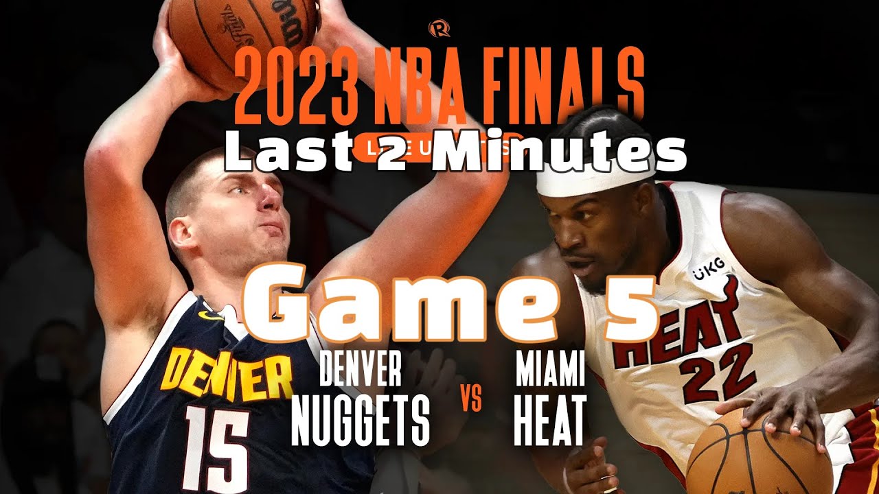 Denver vs Miami Game 5 Final 2 Min UNCUT | NBA FINALS 2023 - YouTube