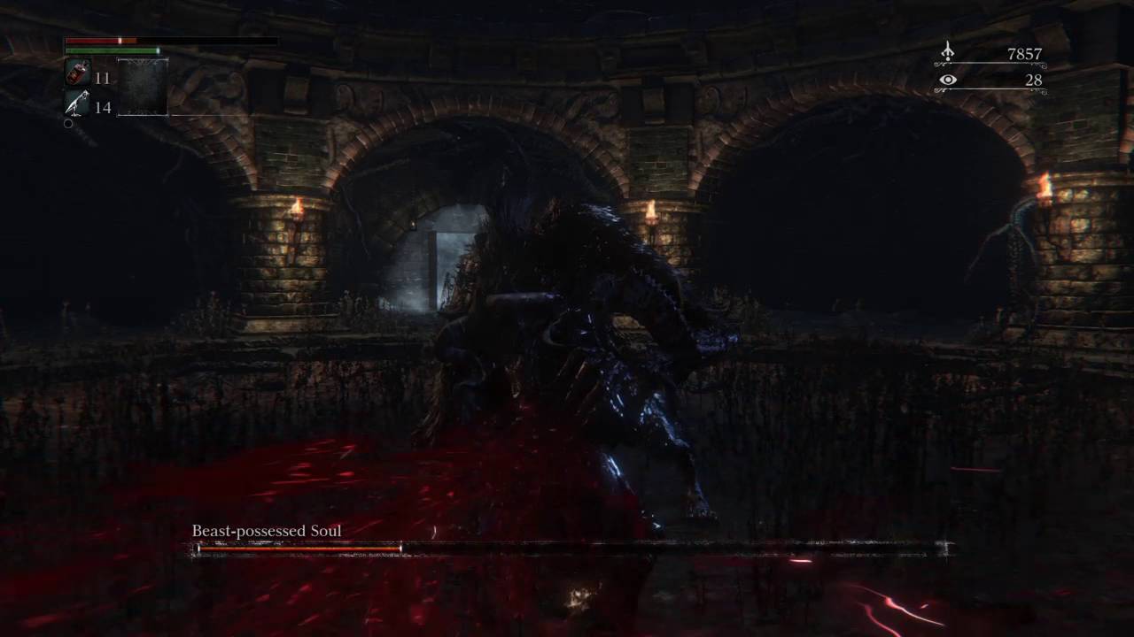 First Beast possessed Soul Victory (July 2015 Bloodborne PS4) - YouTube