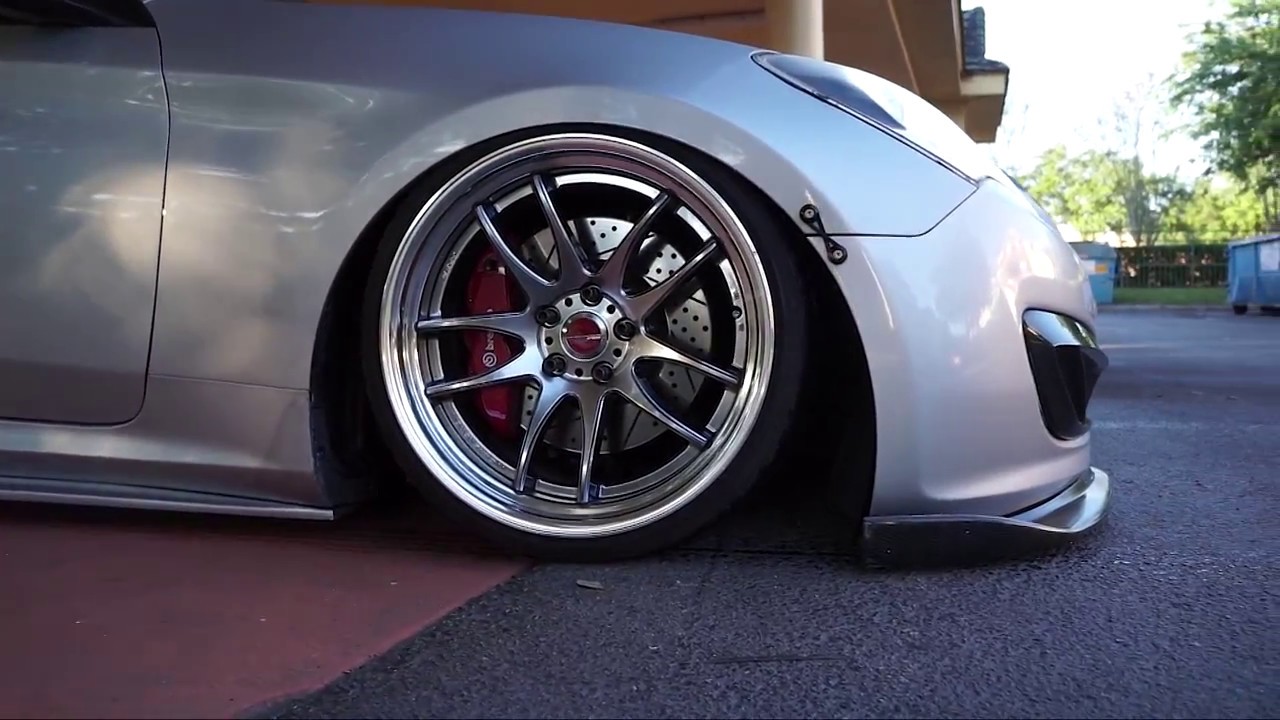 Bagged Genesis Coupe // _WhittMedia - YouTube