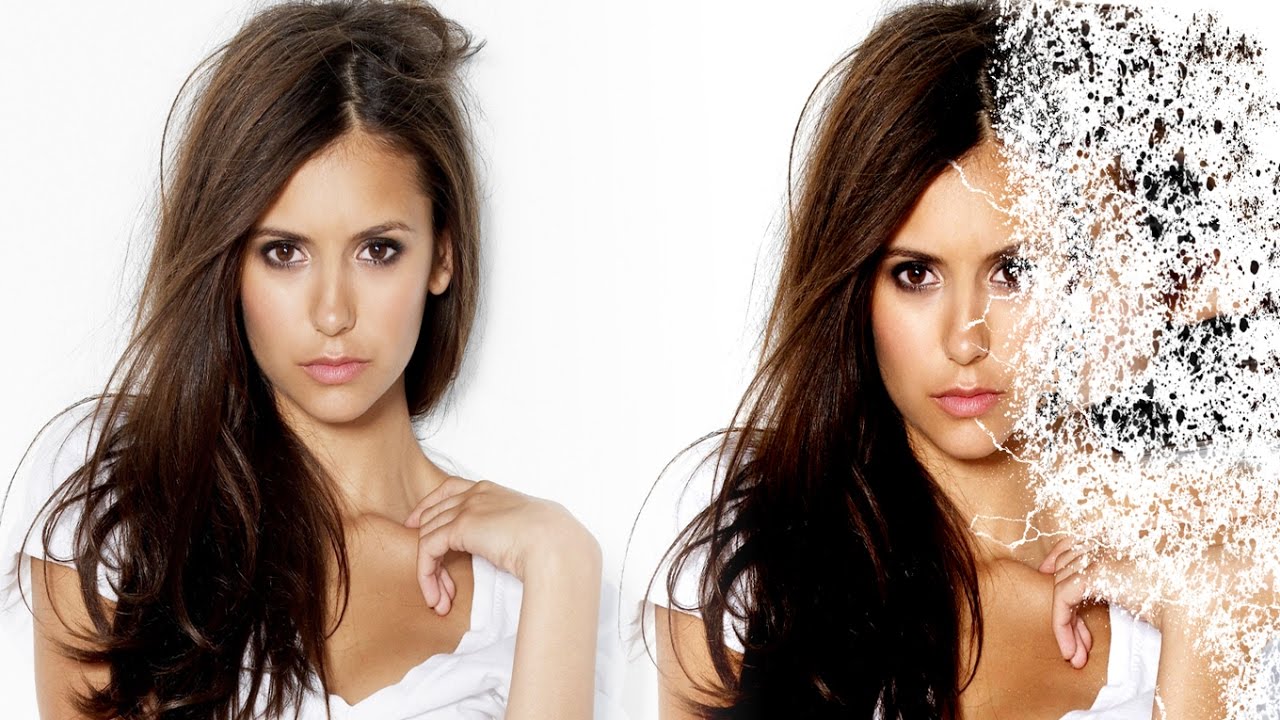 GIMP TUTORIAL : DISINTEGRATION EFFECT (Edit your Photo) - YouTube