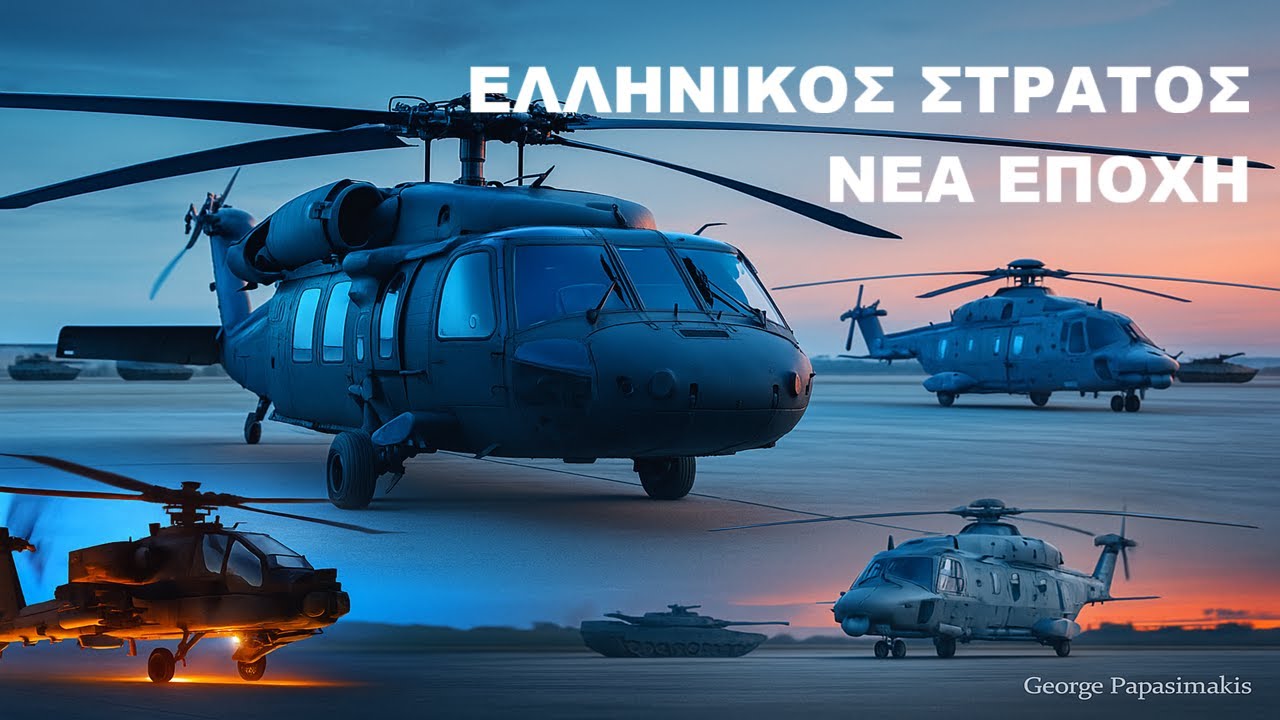 ΕΛΛΗΝΙΚΟΣ ΣΤΡΑΤΟΣ ΝΕΑ ΕΠΟΧΗ: Black Hawk, NH-90, Apache & Leopard - YouTube