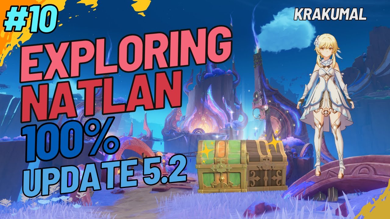 Trying to Explore Natlan 100% #10 | Genshin Impact - YouTube
