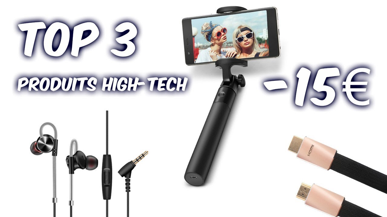 🏆TOP 3 - PRODUITS HIGH TECH AMAZON PAS CHER A MOINS DE 15 EUROS ...