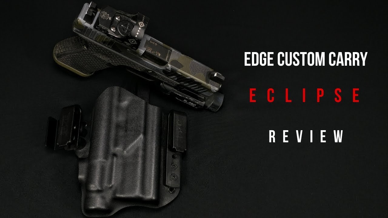 Glock 19 AIWB Holster | Edge Custom Carry Eclipse - YouTube