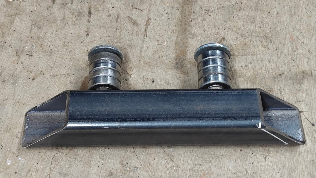 Make A Metal Bender | Very Simple Homemade Roller Bender Without ...