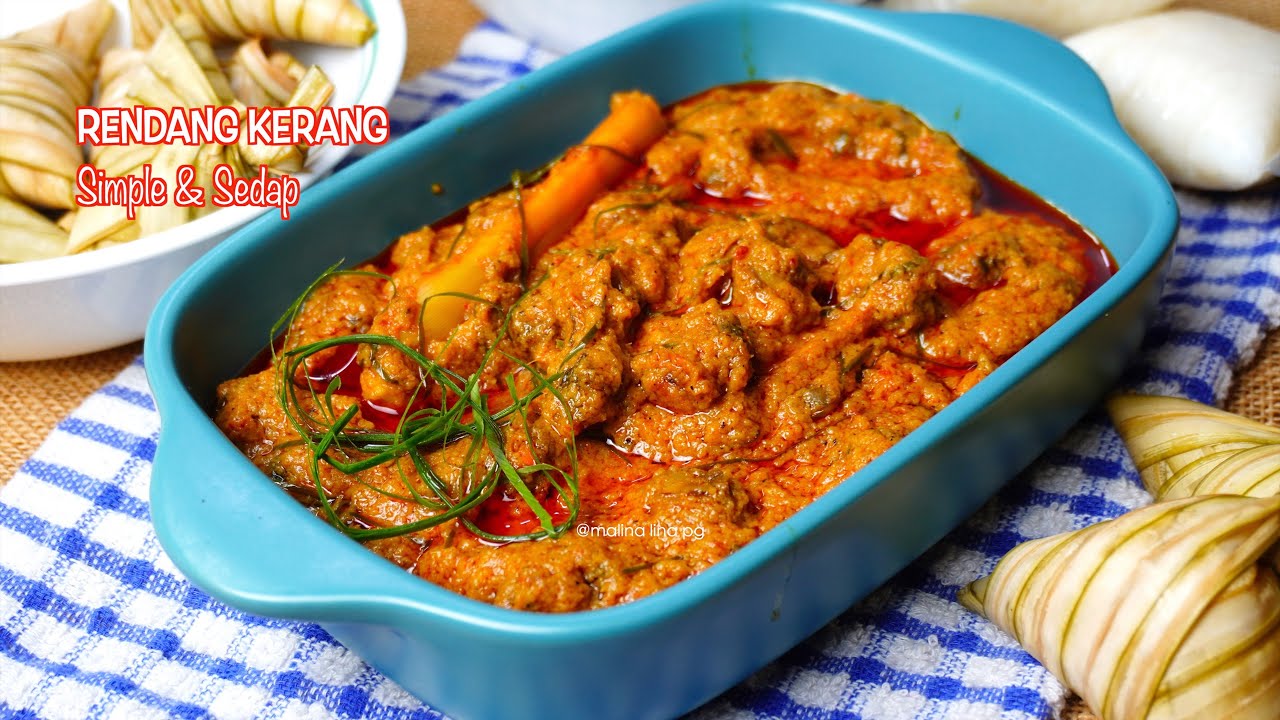 rendang kerang simple dan sedap by malina lina pg | resepi rendang ...