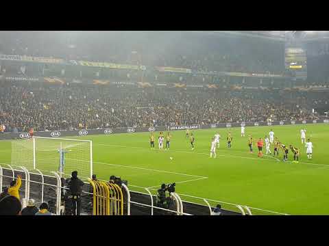 Fenerbahçe- Zenit UEFA  maçı Kaleci Harun Penaltıyı Kurtarışı