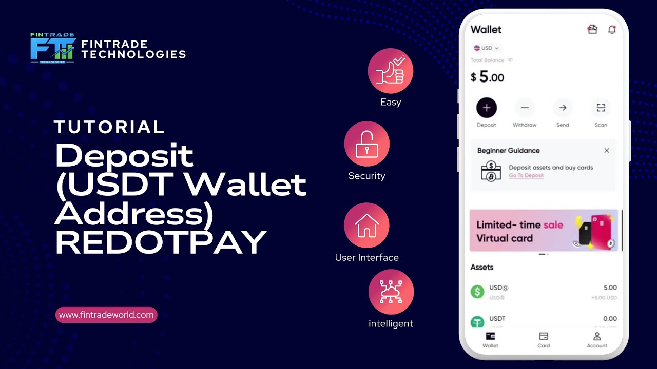 HOW TO DEPOSIT USDT TO REDOTPAY - YouTube