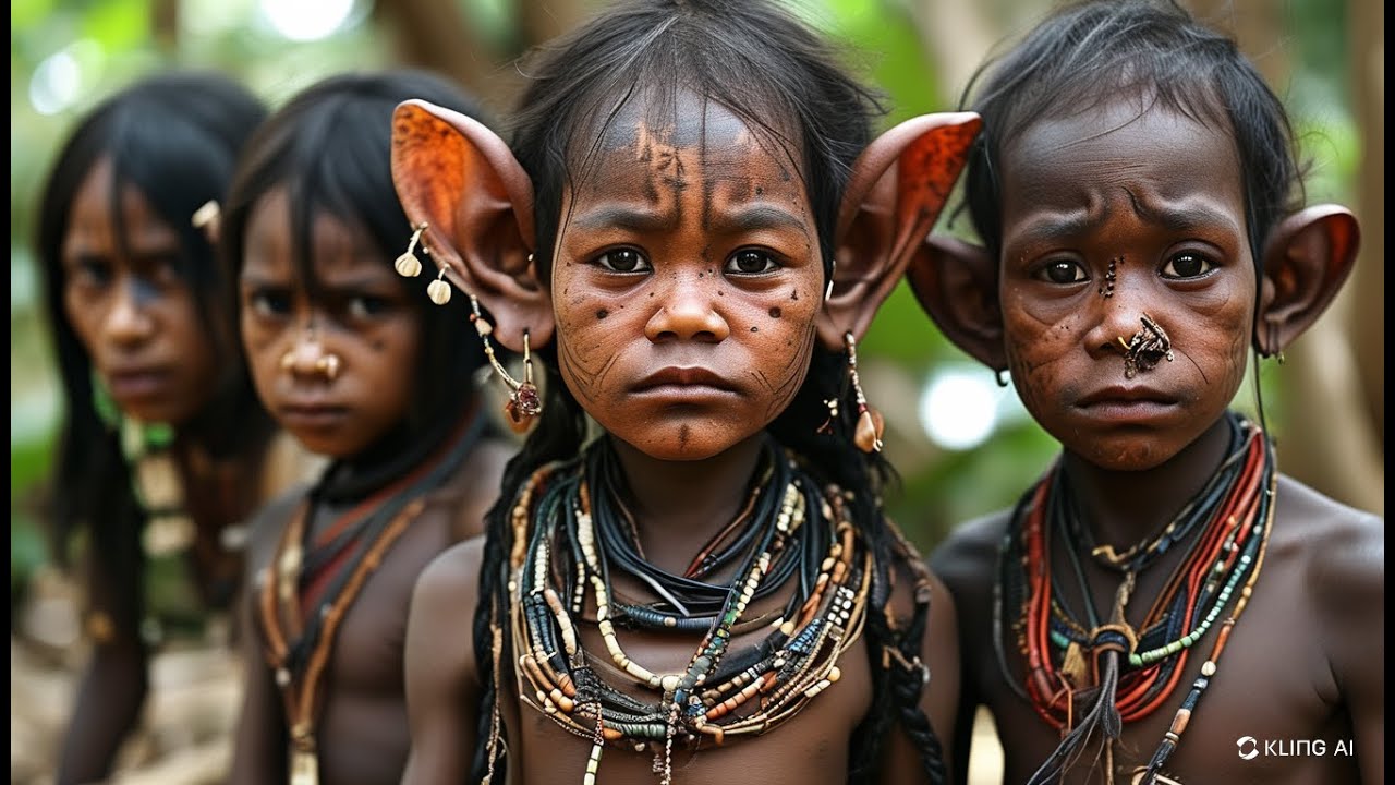The most PRIMITIVE people in the world! A tribe outside human standards ...