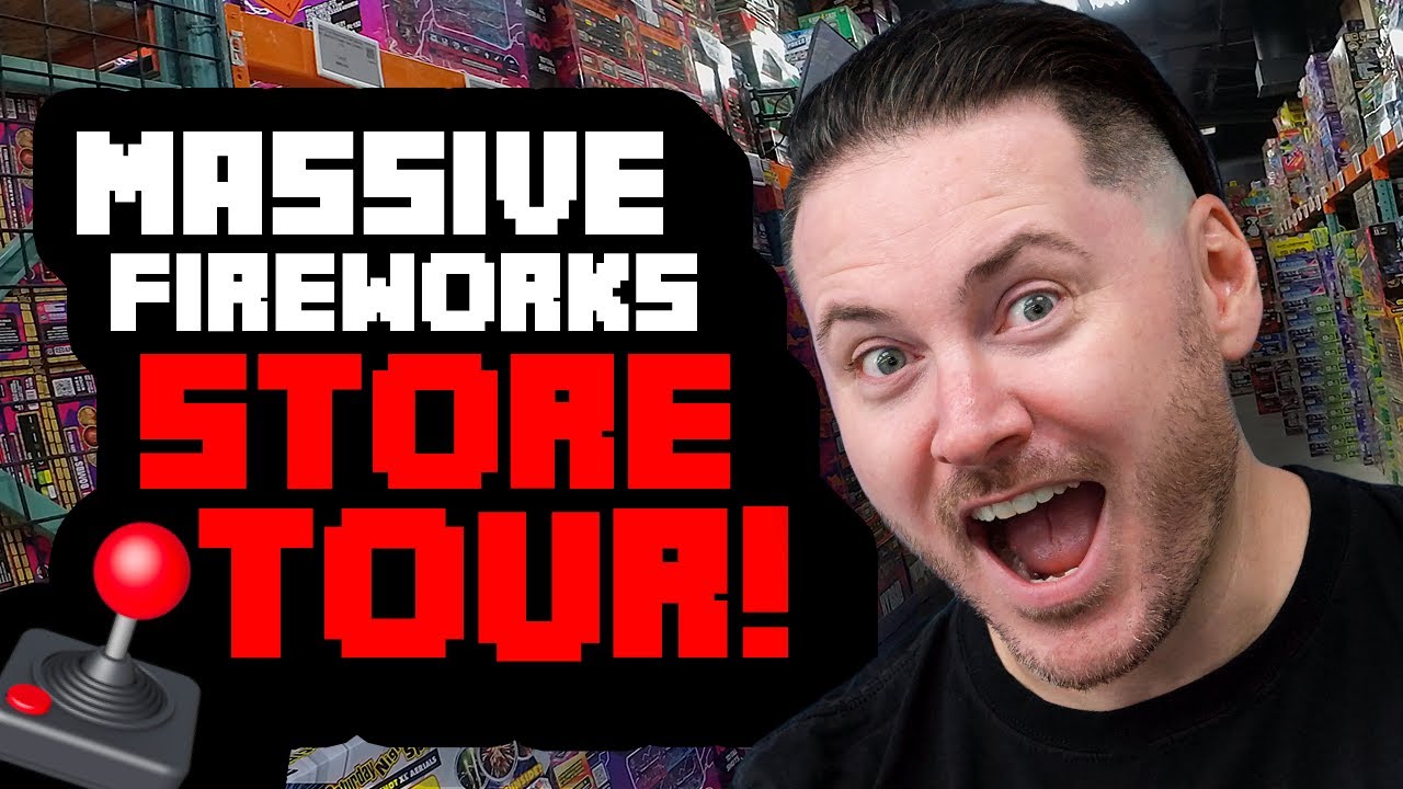 Massive Fireworks Store Tour! | Red Apple Fireworks - YouTube