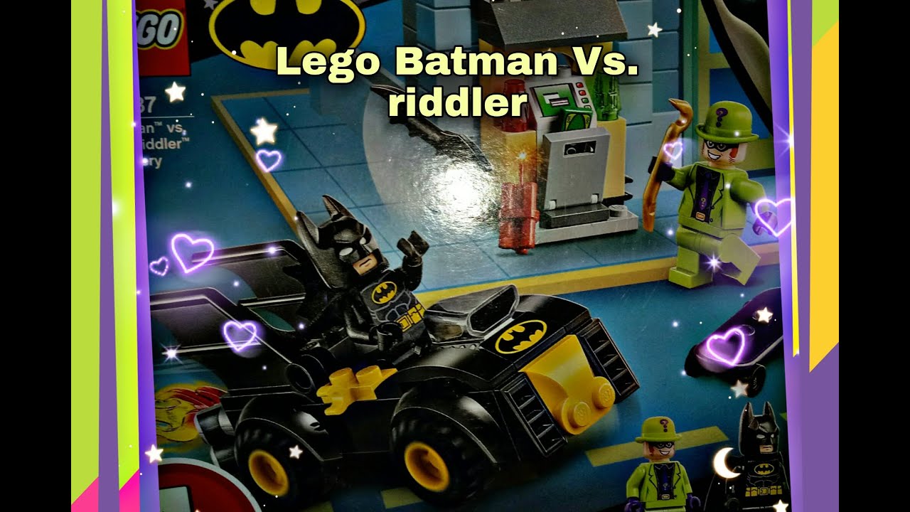 Lego batman vs. Riddler 76137 (speed build) play review!! - YouTube