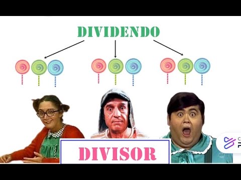 Termos da divisão - Dividendo, divisor, quociente e resto - YouTube