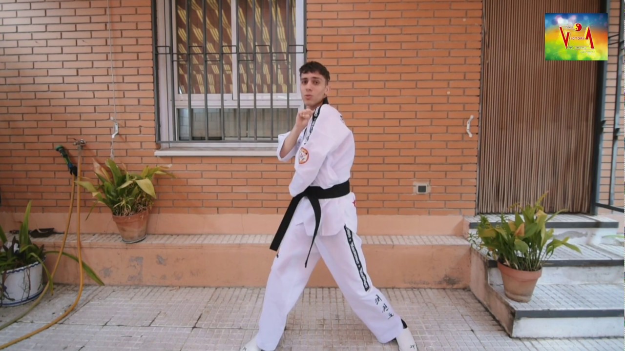 OLGUL MAKI - DEFENSA TAEKWONDO - ESCUELA VICTORIA - YouTube