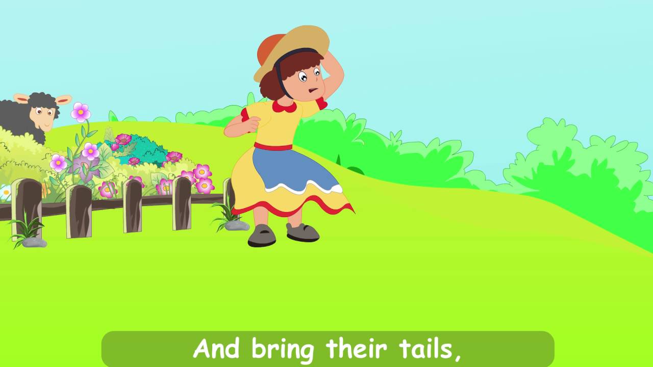 Little Bo Beep || Nursery Rhyme || English || - YouTube