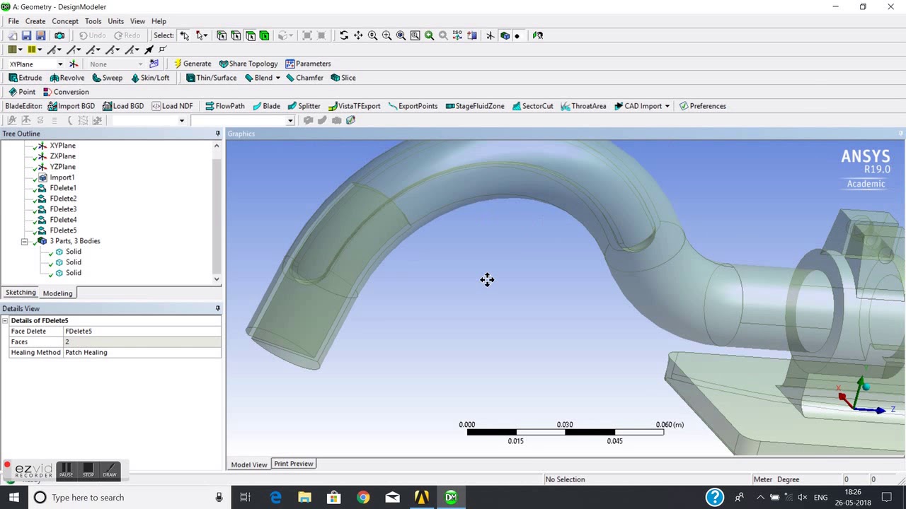 Introduction to Ansys Design Modeler-7 - YouTube