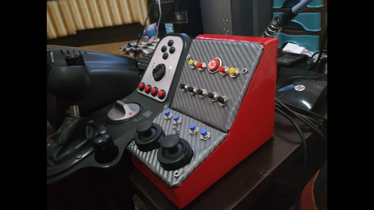 Euro Truck Simulator 2 Buttonbox DIY El Yapımı - YouTube