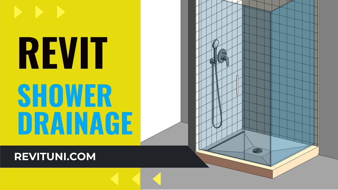 Very simple Shower Drainage in Revit 2025 | revituni.com - YouTube