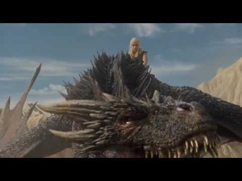 Game of Thrones Season 6 Episode 6: All dragon scenes compilation - YouTube