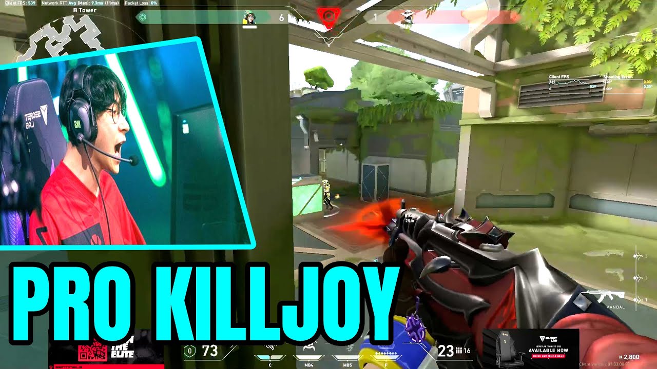 MATCH 225! TENZ KILLJOY VOD RADIANT RANKED IN FRACTURE! KDA 22/15/3 ...