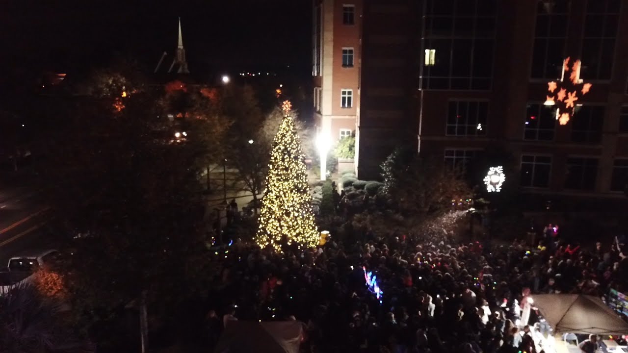 Snowball Festival 2018 Highlights and Tree Lighting - YouTube