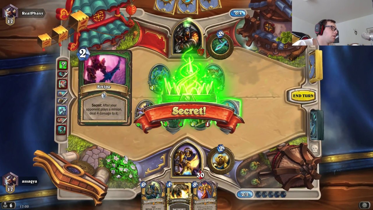 Hearthstone - Hand buff Paladin! #1 - YouTube