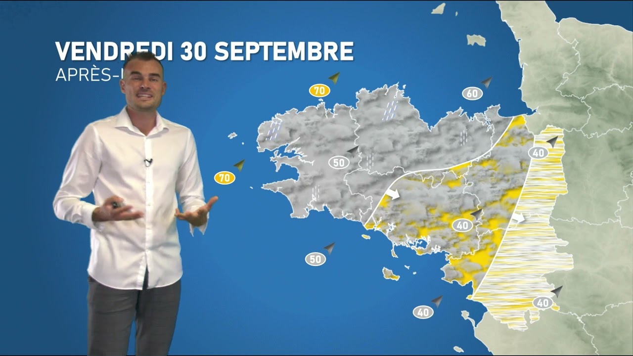 Bulletin météo pour le vendredi 30 septembre 2022 - YouTube