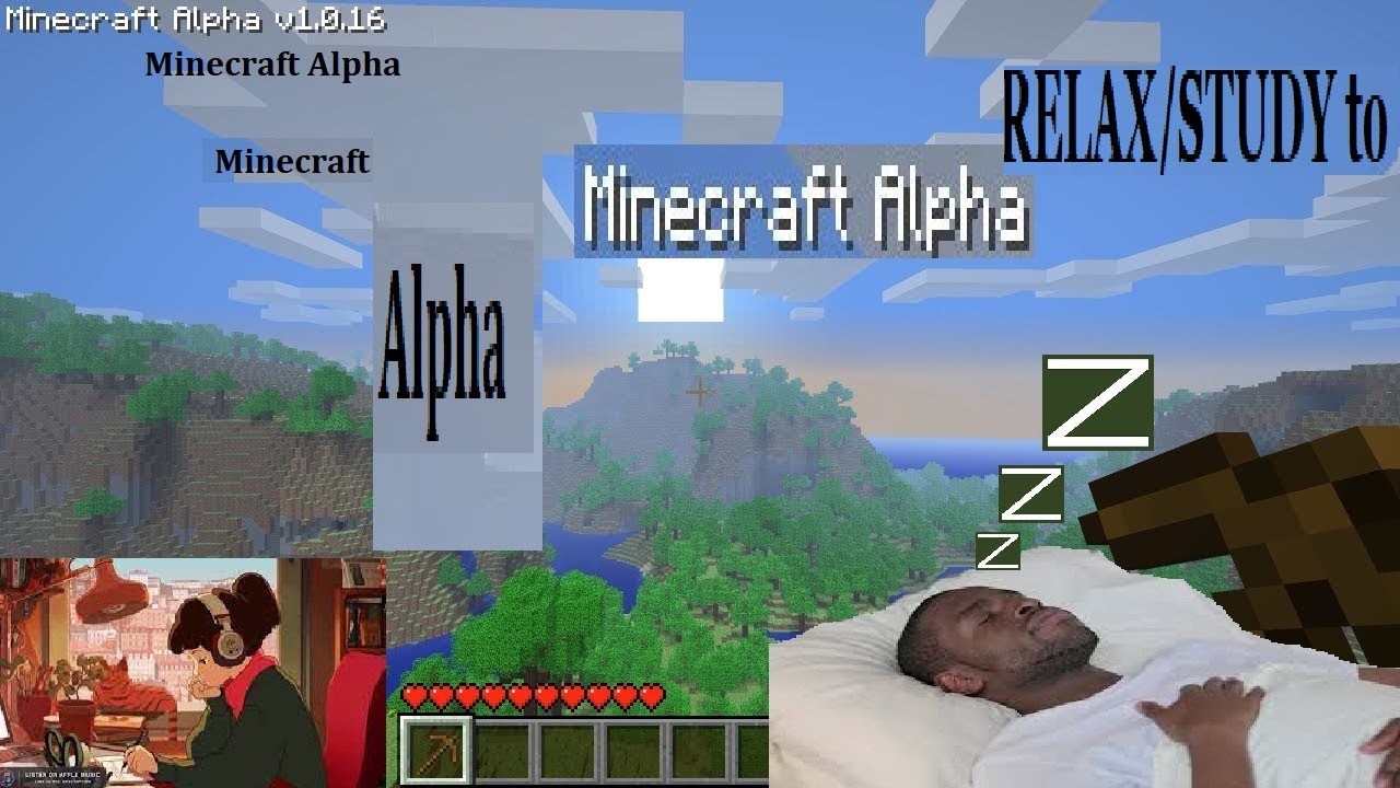 2 HOURS of INFURIATING NOSTALGIC Minecraft ALPHA gameplay to watch on ...