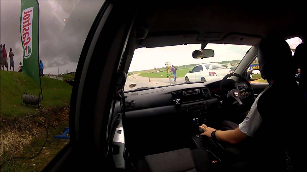 Drag Warz II - 1/8 mile drag racing in Barbados - YouTube