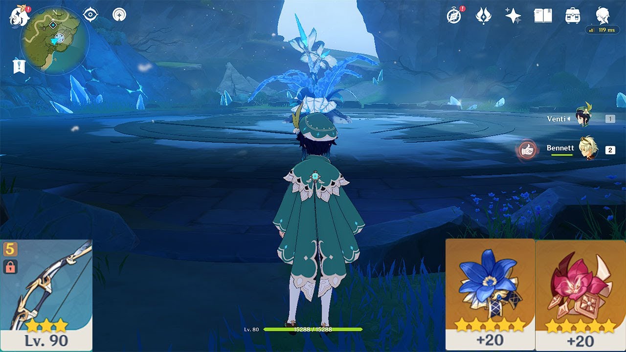 VENTI C0 R5 SHARPSHOOTERS [LV80/90] F2P BUILD GENSHIN IMPACT - YouTube