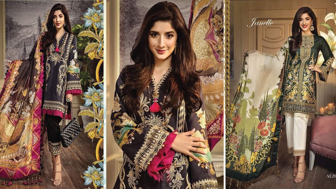 Very Latest Lawn Dress Design Ideas 2020/Top Trendy New Lawn Collection ...