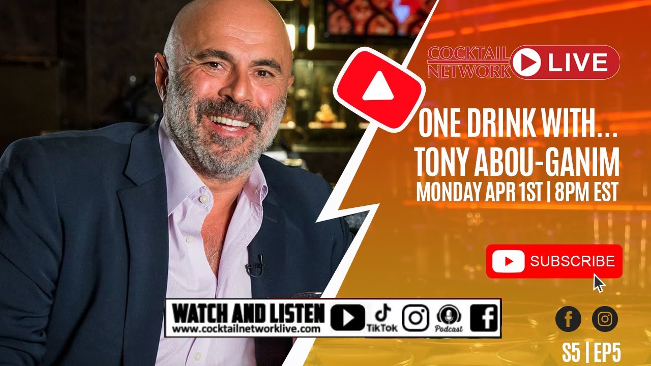 One Drink With... Tony Abou-Ganim S5/E5 - YouTube