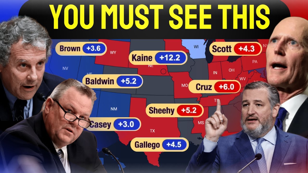 2024 BIG Senate Map Predictions for EVERY RACE! - YouTube