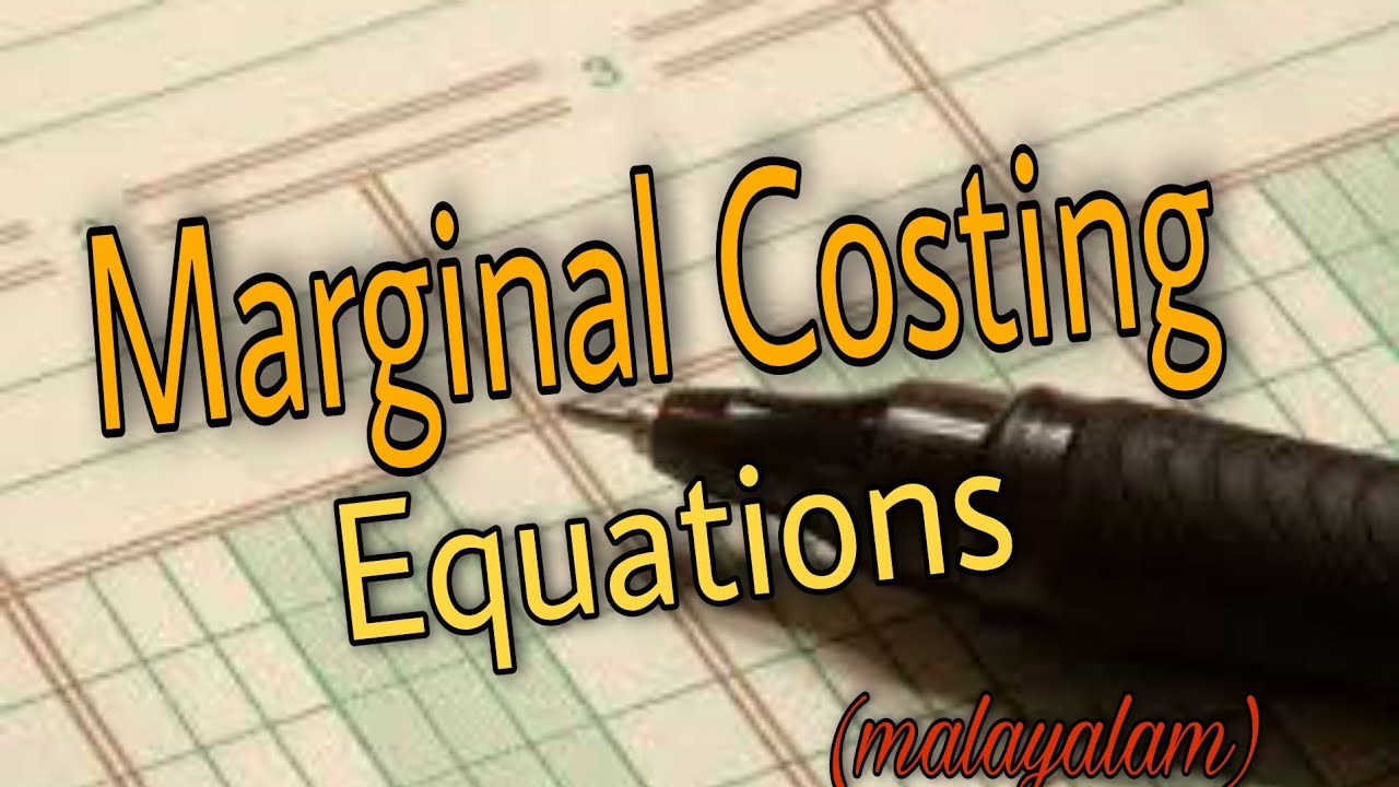 Applied Cost accounting ( cost accounting II) Marginal costing . - YouTube