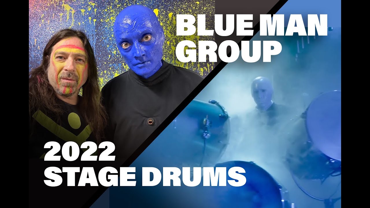 Blue Man Group - 2022 Stage Drums Rundown - YouTube