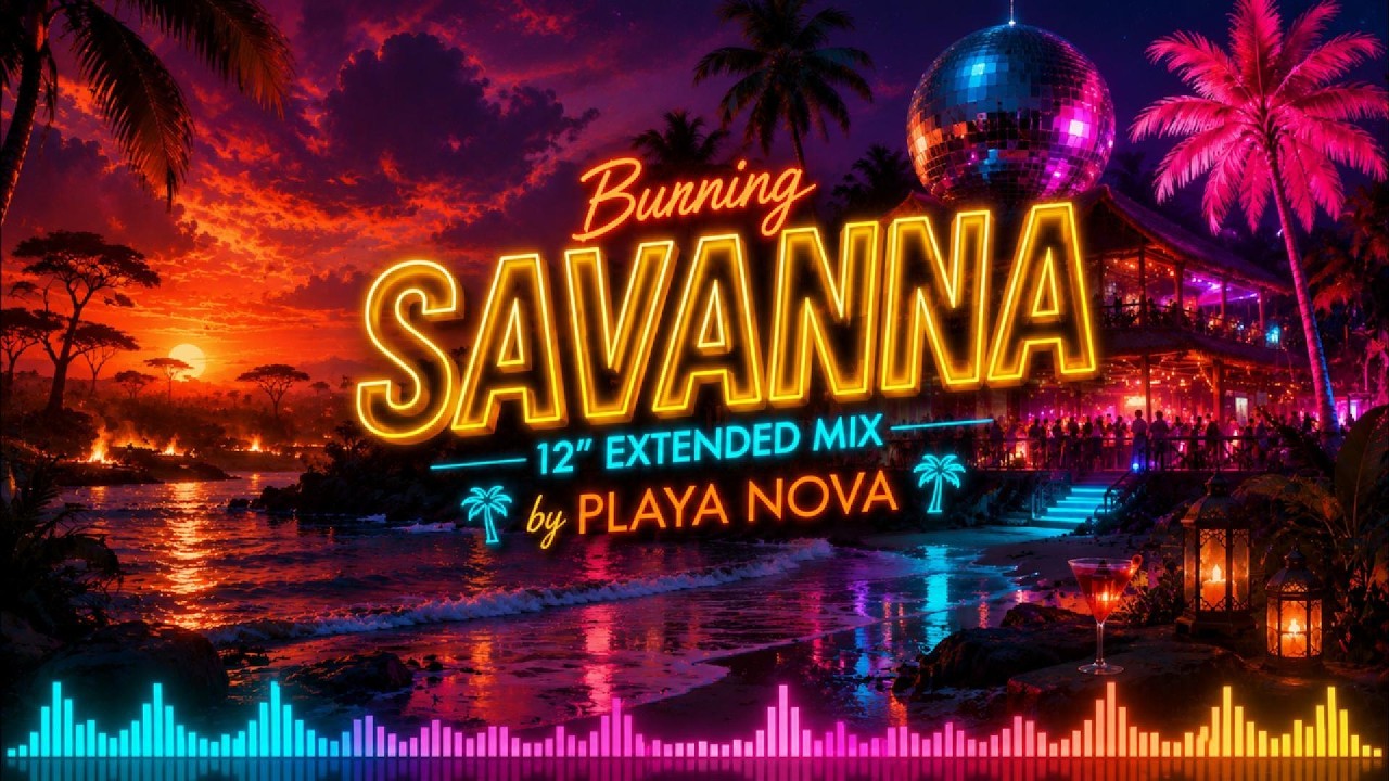 🔥 BURNING SAVANNA 🌴 | 12" Tribal Storm Extended Mix | PLAYA NOVA - YouTube