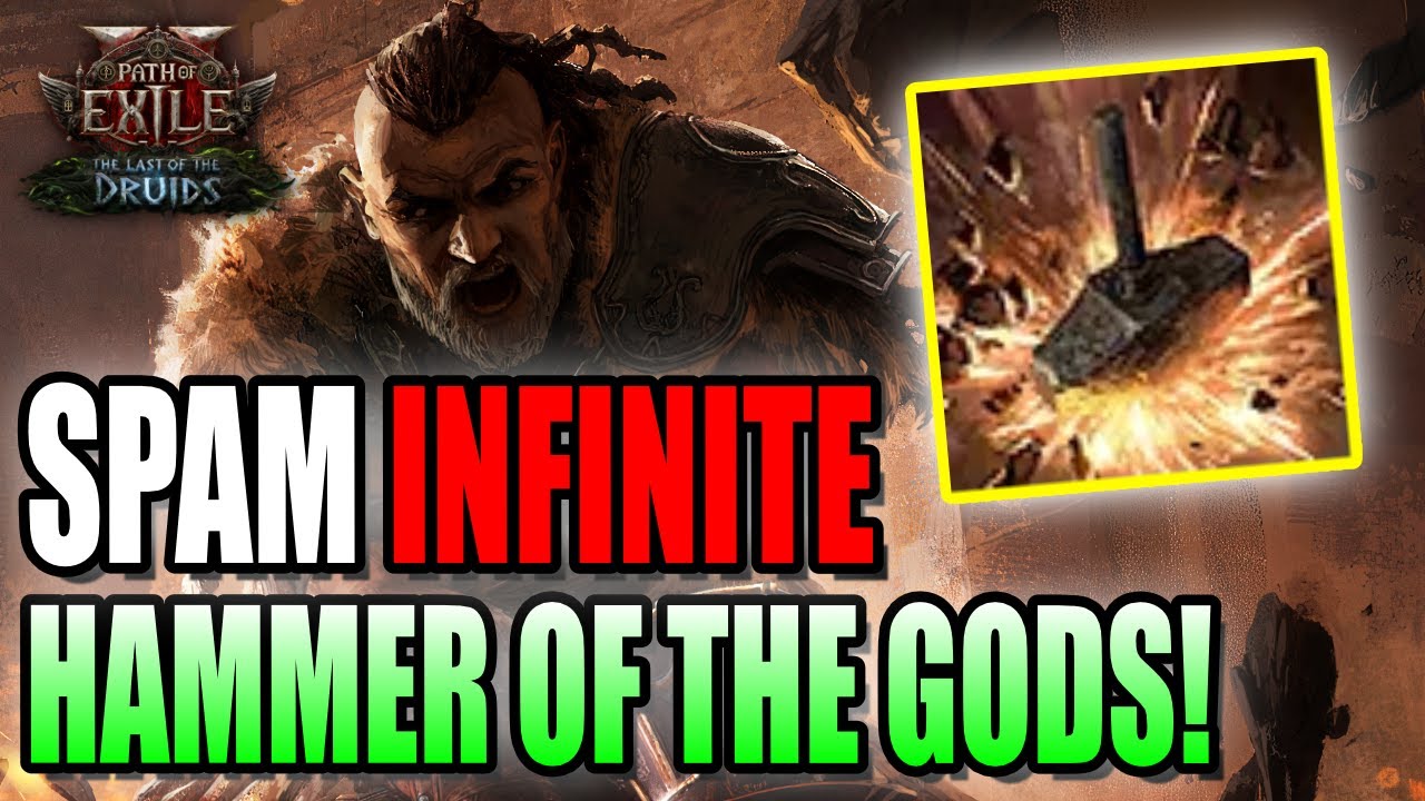 THIS IS THE COOLEST BUILD IN POE 2! | Hammer of the Gods Spam Titan ...