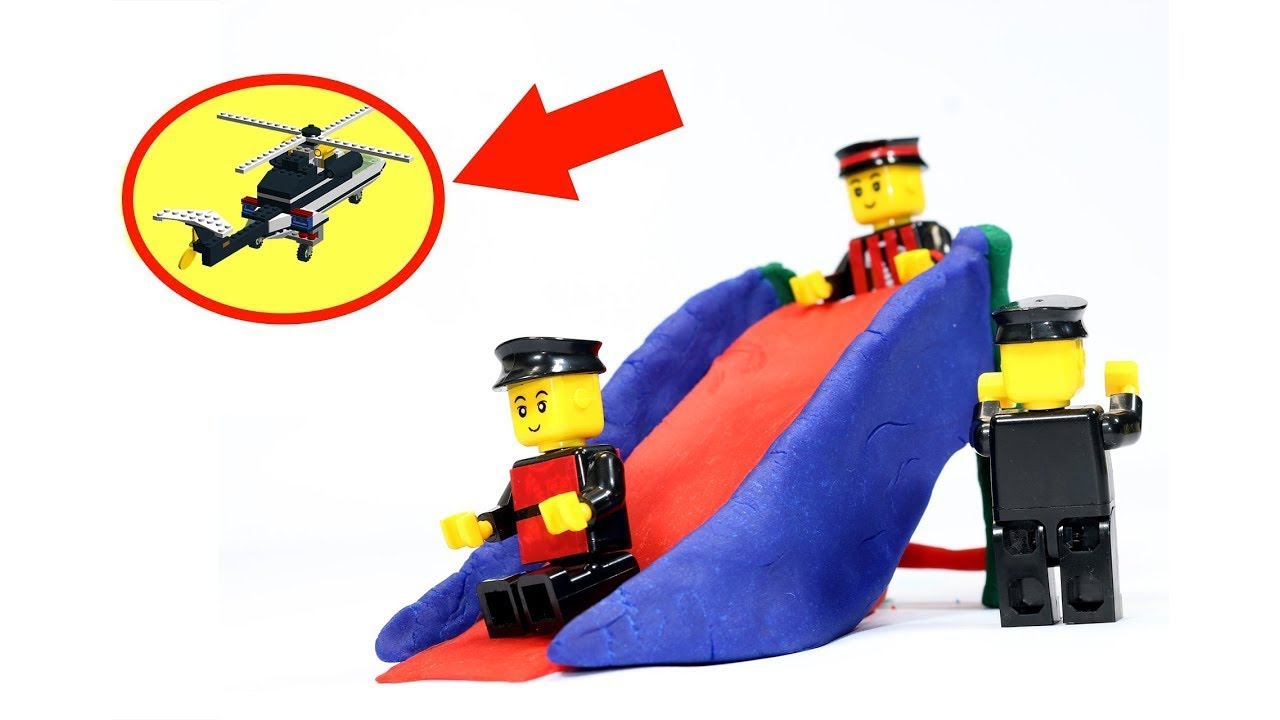 Play Doh Indoor Playground Slides Lego Stop Motion - Creative TN ...